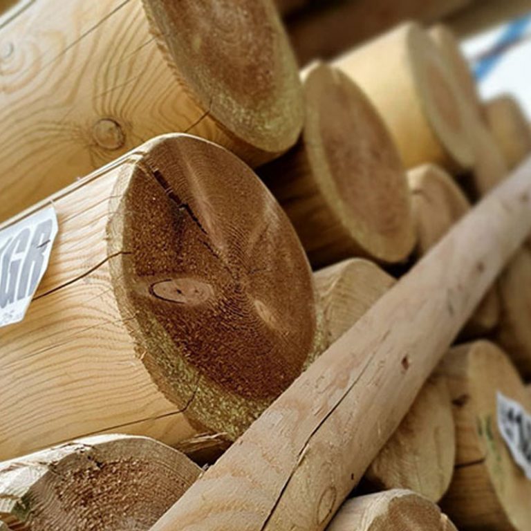 Round Fencing Post - Websters Timber